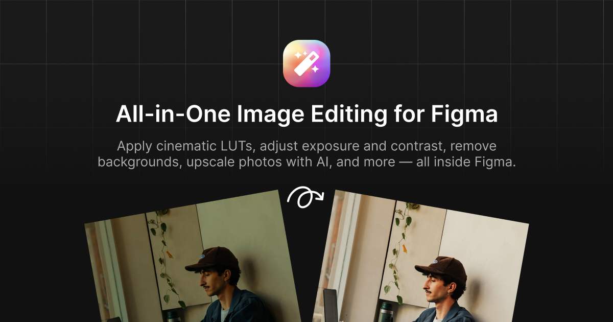 Lutify - Photo Filters & Editor for Figma